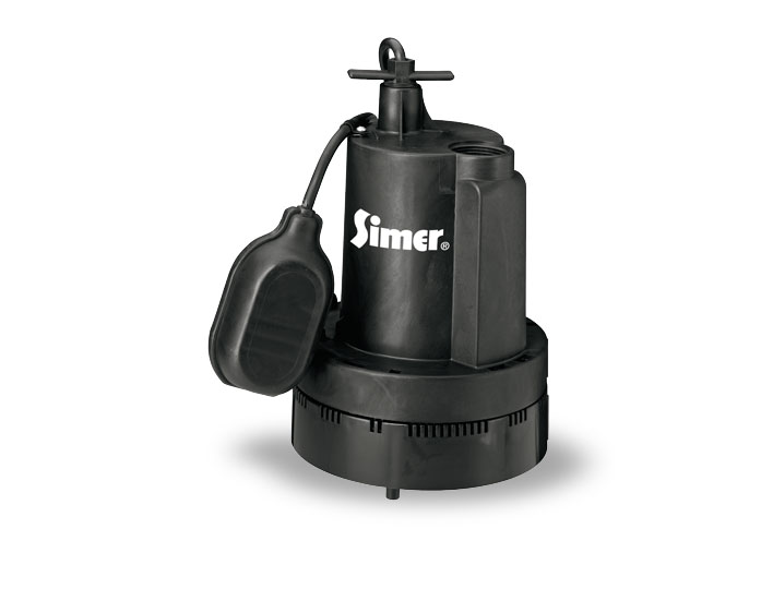 Pentair Simer 2955-04 1/3 HP Thermoplastic Submersible Sump Pump ...