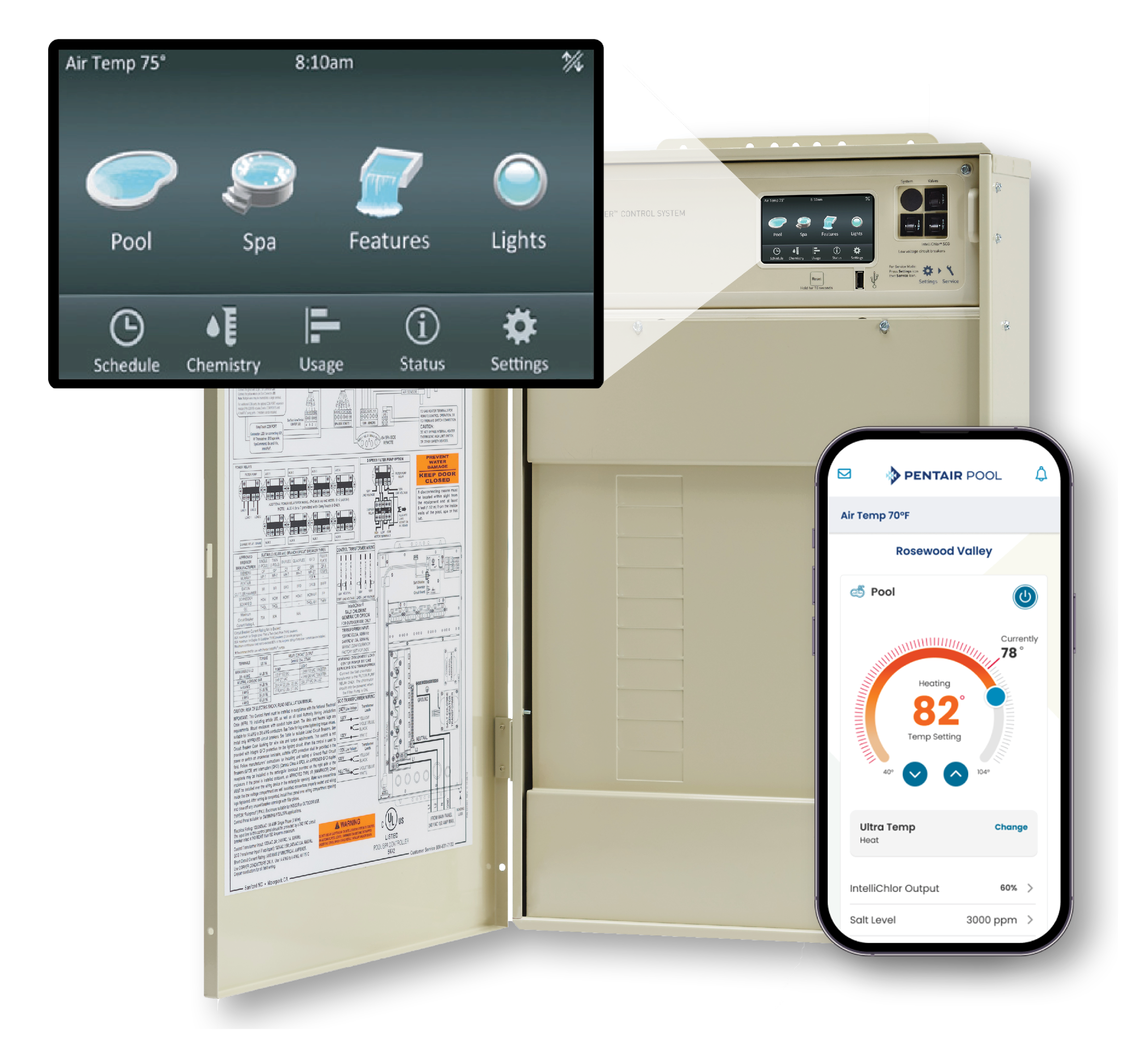 Pool Automation | Pool Control Panel | Pentair