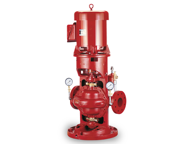 912 Aurora Vertical Split Case Electric Drive Fire Pump | Pentair