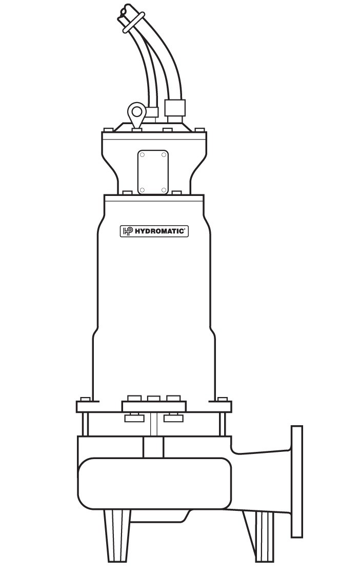 Pentair Hydromatic S4mrc S4mvx 4 Discharge Submersible Solids Handling